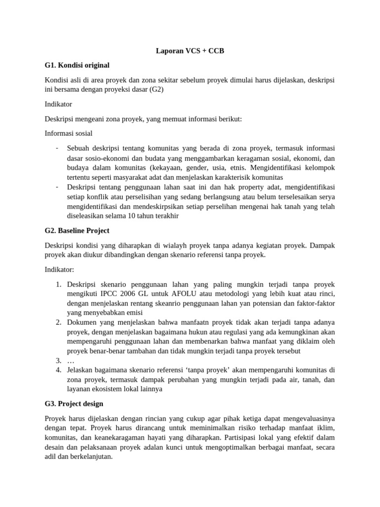 Laporan CCB | PDF