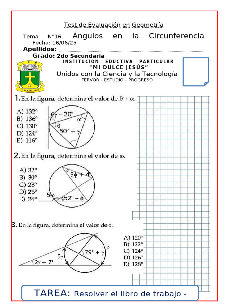 F16 2do Sec Geom | PDF