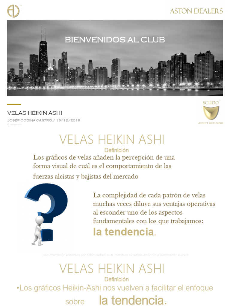 2018 12 13 Trading Con Velas Heikin Ashi | PDF