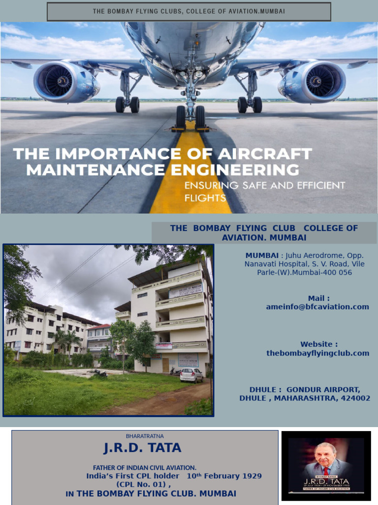 THR Bombay Flying Club | PDF | Aviation | Mumbai