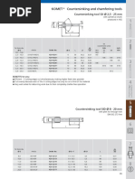 CounterSink Holes Chart | PDF | Engineering Tolerance | Screw
