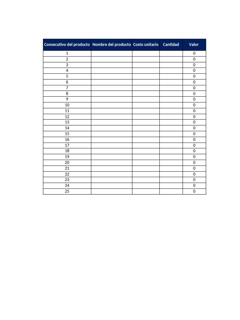 ABC Plantilla Examen | PDF