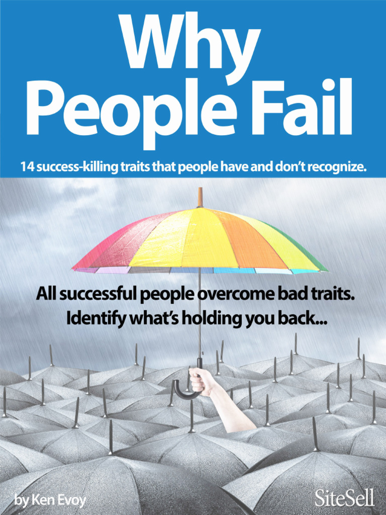 Why People Fail | PDF | Envy