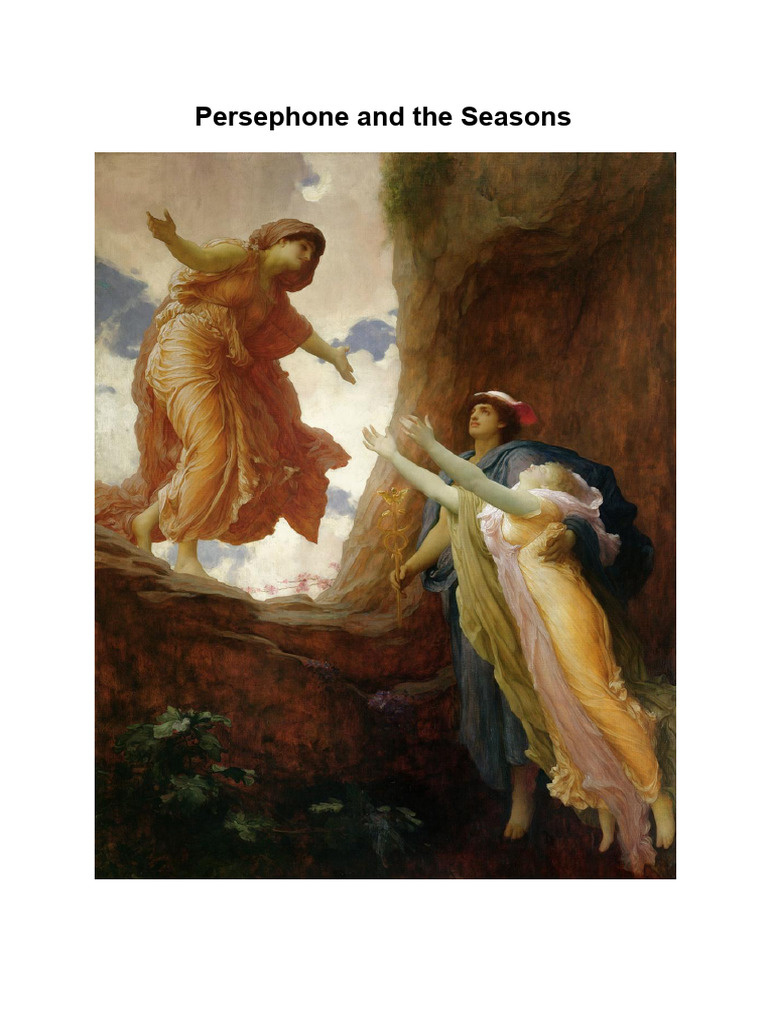Persephone and The Seasons - Nível A1 | PDF