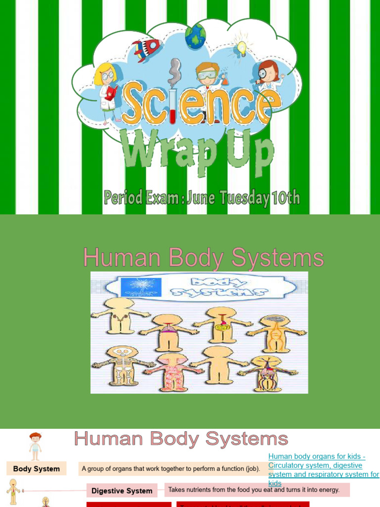 Overview of Human Body Systems | PDF | Temperature | Matter