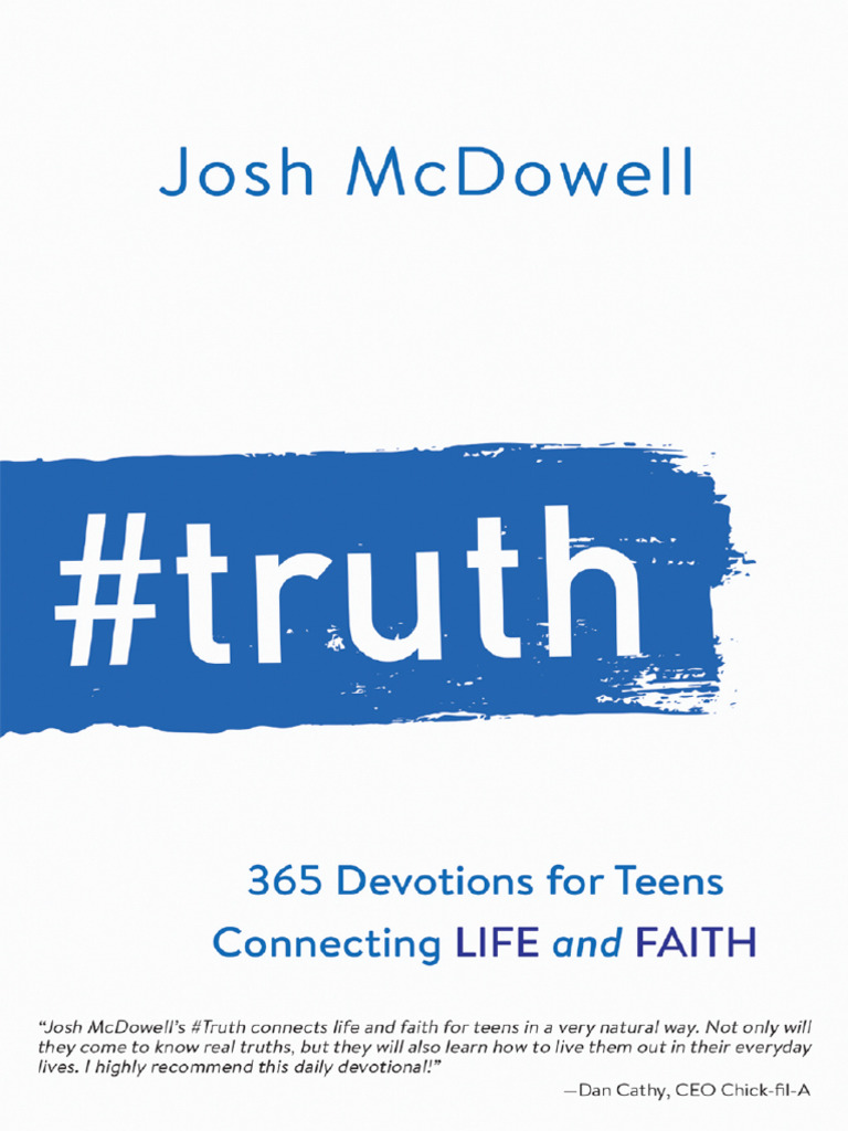 Truth Josh McDowell JM 1 | PDF | Fe | Dios