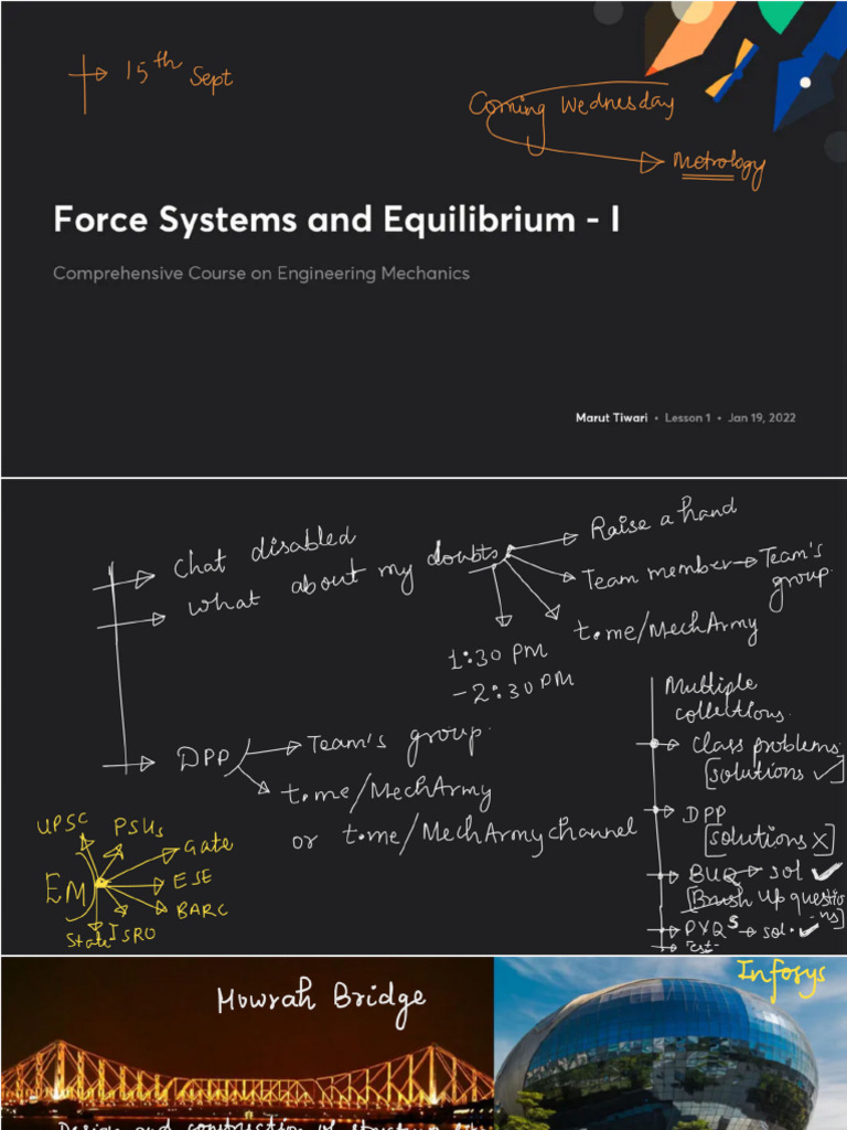 Force - Systems - and - Equilibrium | PDF
