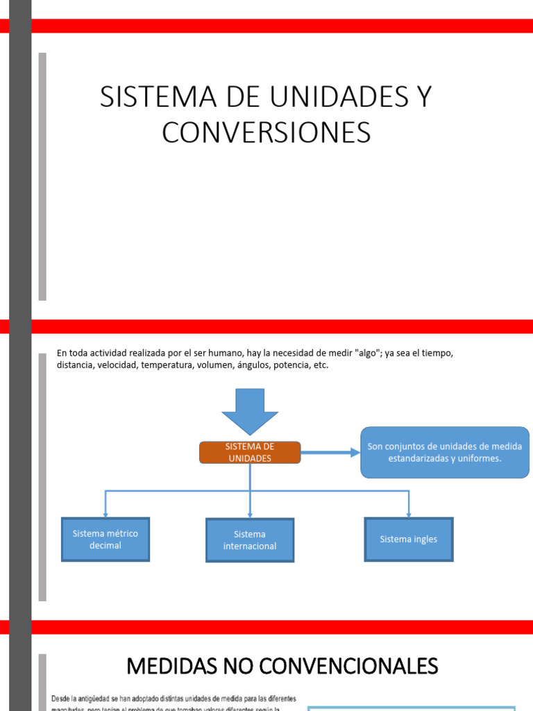 Unidad 1 - Conversiones | PDF