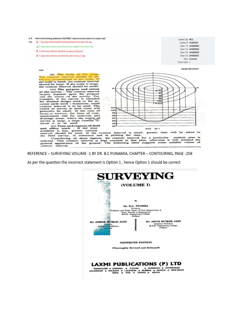 Contour Interval | PDF