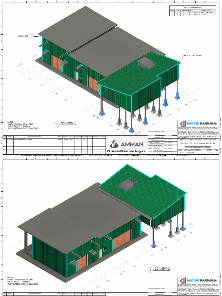 Instal Cladding & Roof CRC | PDF