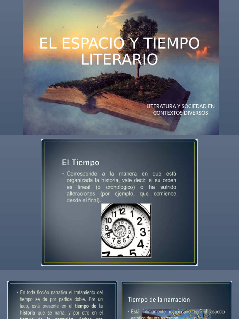 El Espacio y Tiempo Literario | PDF