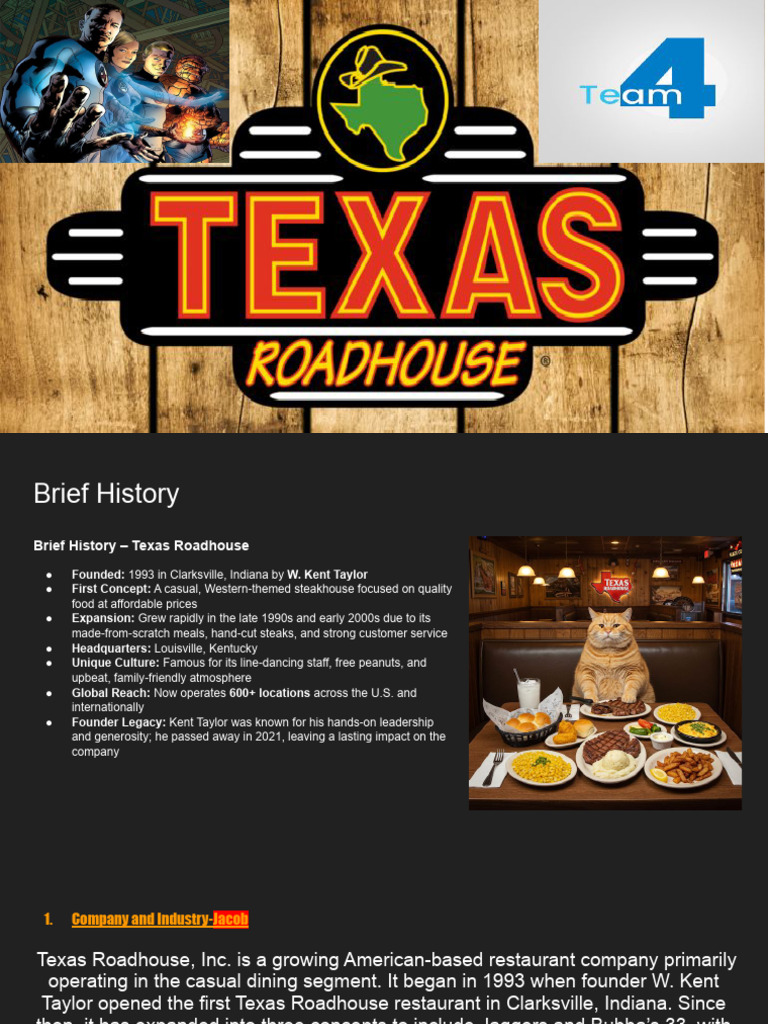 This Is My Texas RoadHouse Presentation. | PDF | Menu | Marketing