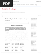 Practice KET (A2) Reading and Writing Test 01 With Answers - English ...