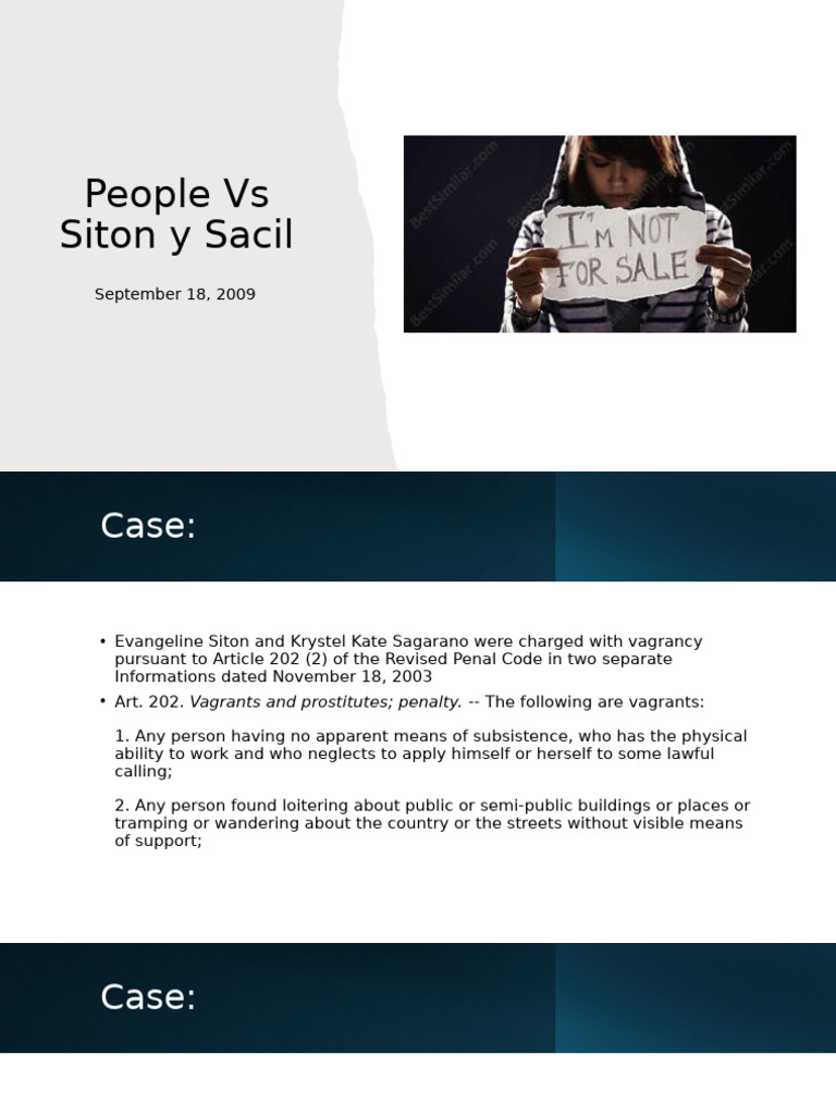 People Vs Siton y Sacil | PDF | Supreme Court Of The United States ...