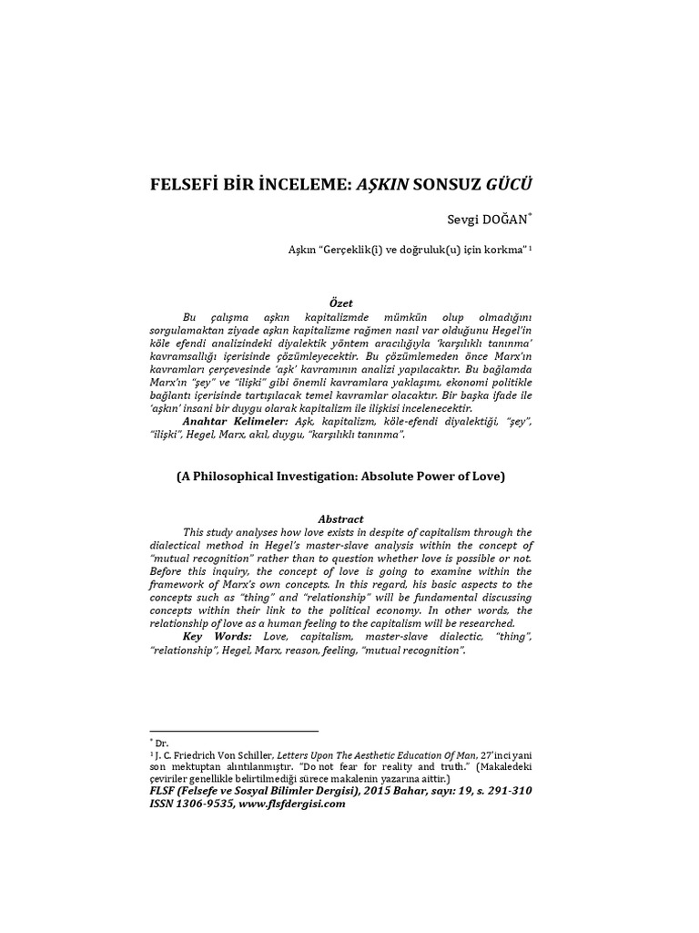 Felsef - B - R - Nceleme - A - Kin Sonsuz G - C - (#617799) - 804047 | PDF