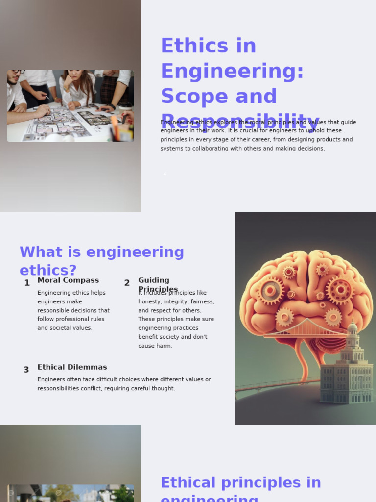 Ethics in Engineering Scope and Responsibility | PDF | Integrity | Engineering