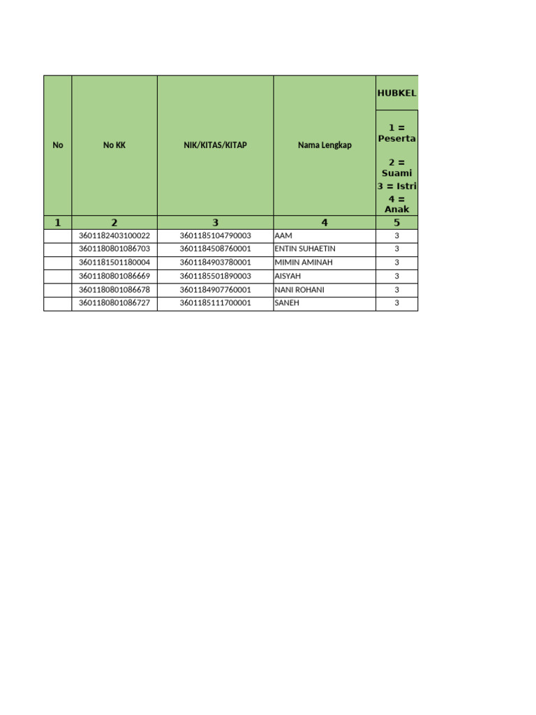 Form Pengajuan Bpjs Desa Sekong | PDF