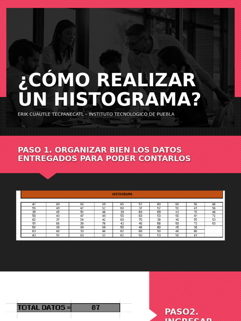 Manual para Realizar Un Histograma en Excel | PDF | Histograma