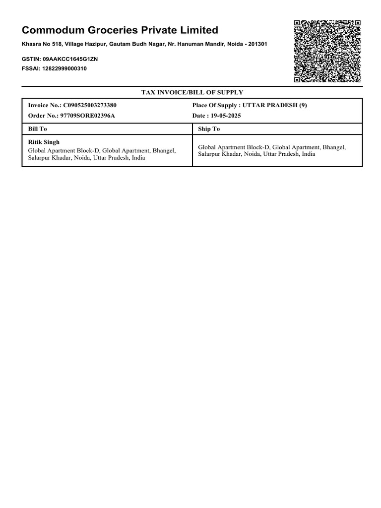 Order Invoice | PDF | Taxation | Government Finances