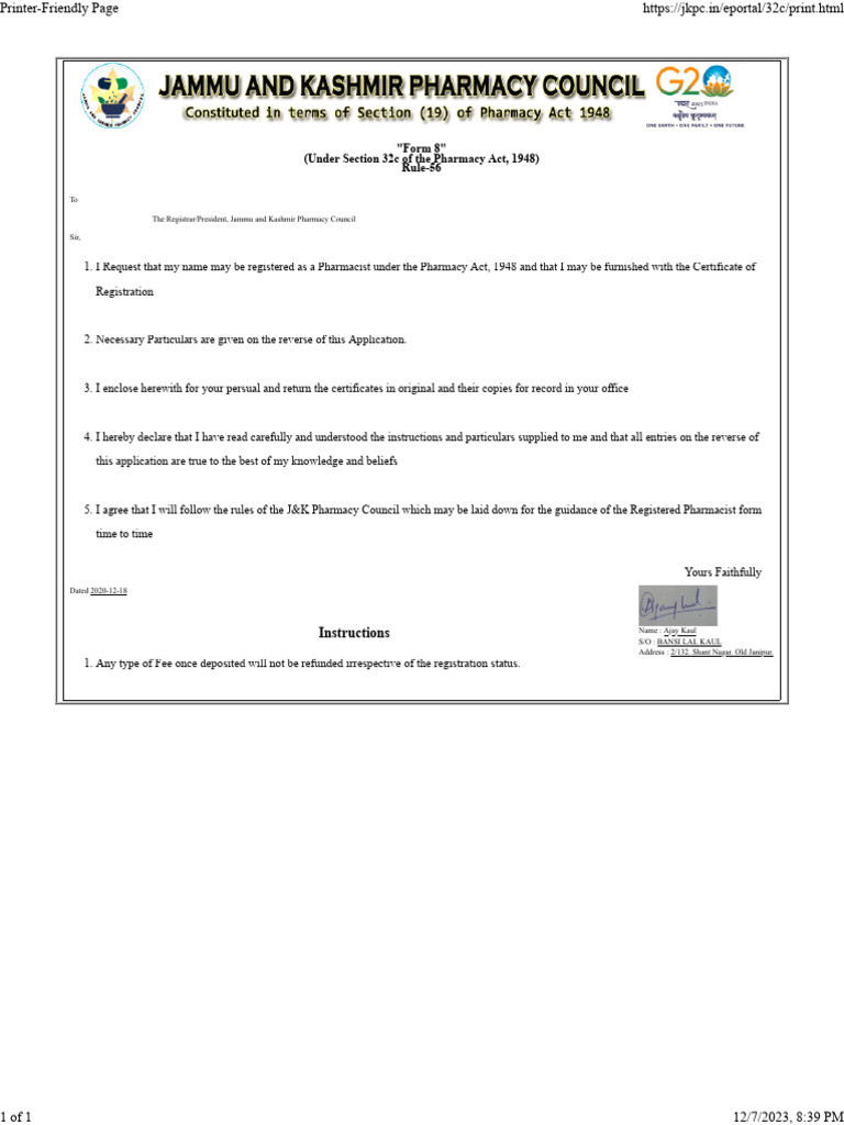 Printer-Friendly Page 2 | PDF | Pharmacy | Pharmaceutical Sciences