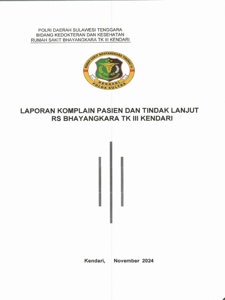 Laporan Komplain Pasien 2024 | PDF