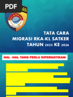 Panduan Login Pertama Siharka | PDF