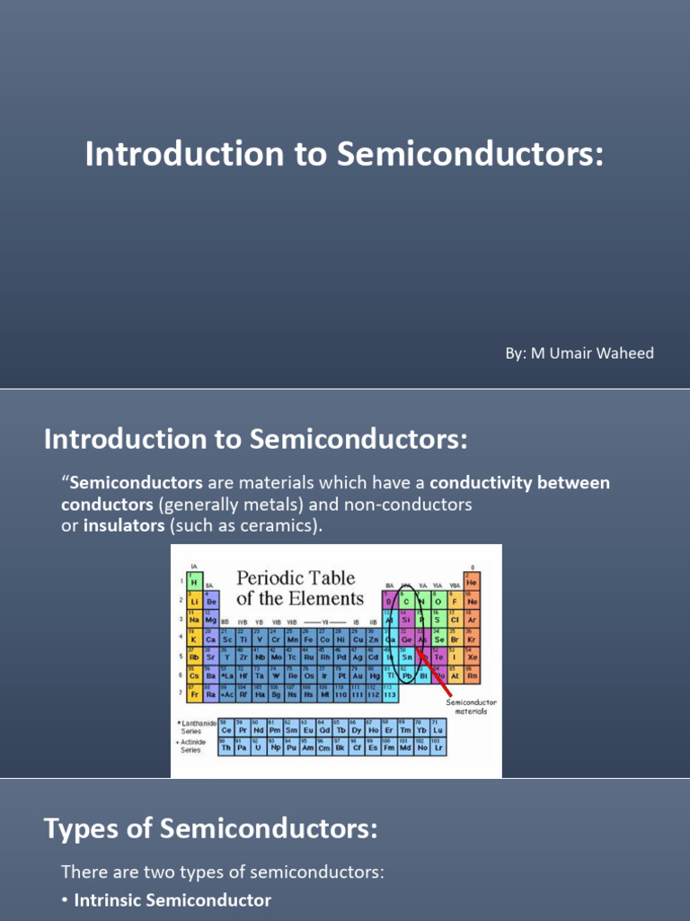N-Type and P-Type Semiconductors Explained | PDF | Semiconductors ...