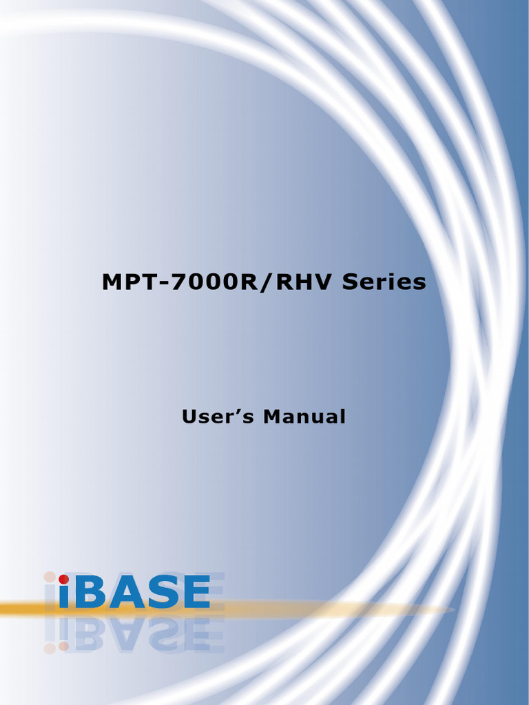 MPT-7000R - RHV - User Manual v2 | PDF | Solid State Drive | Computing