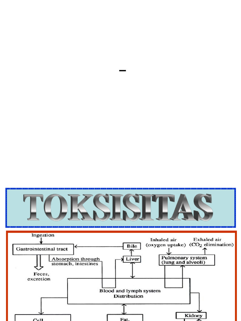 Toksikologi Kuliah 3, 4 Tolok Ukur Dan Dosis Respons | PDF