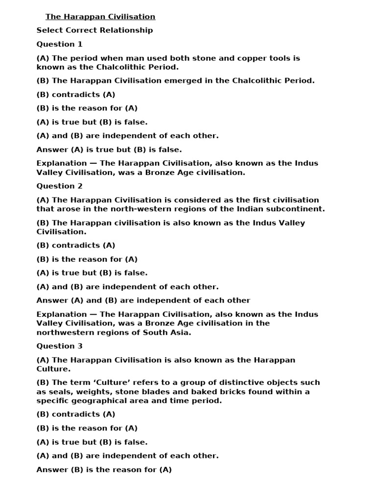 Harappan Civilization and Ivory Combs | PDF