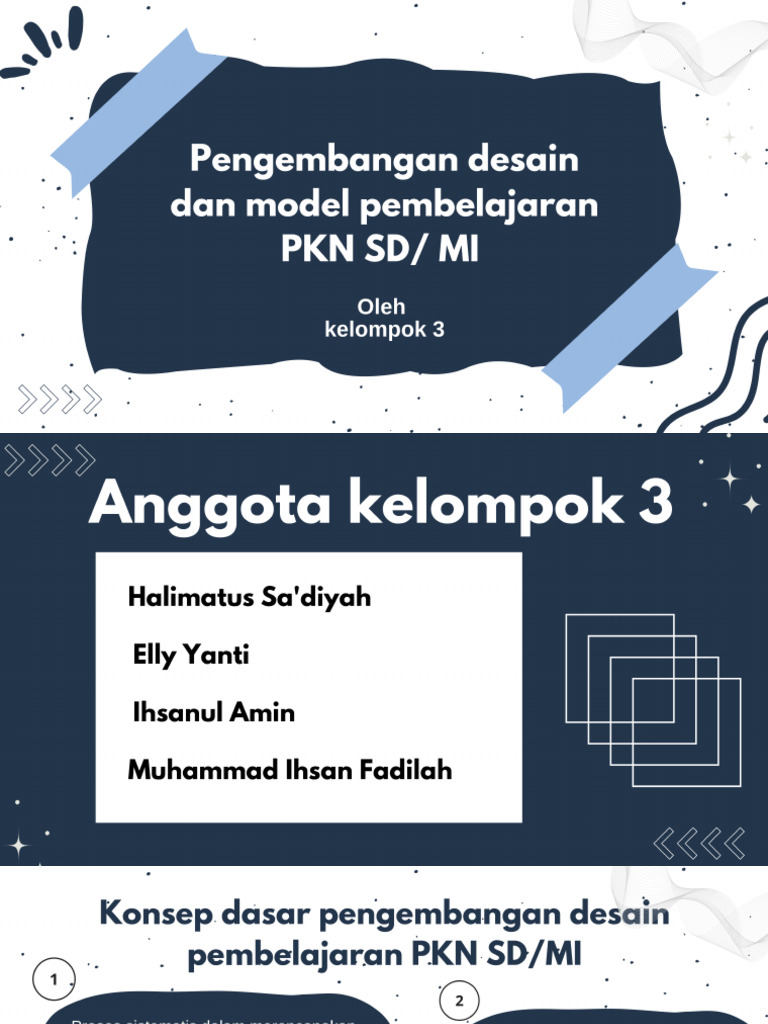 Pengembangan Desain Dan Model Pembelajaran SD/MI | PDF