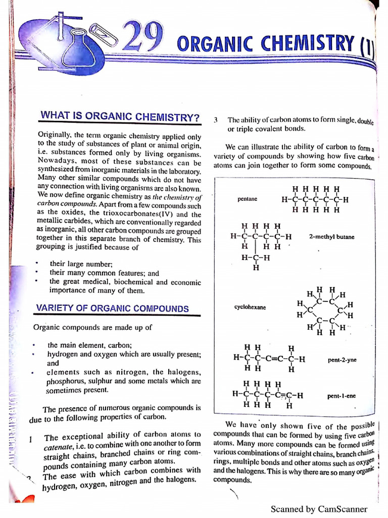 Organic Chemistry 1, 10 Pages | PDF