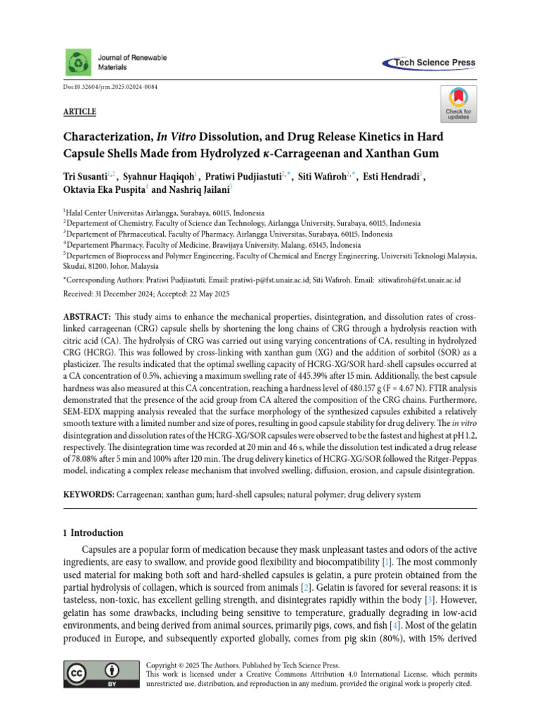 TSP JRM 2024-0084 | PDF | Polymers | Acid