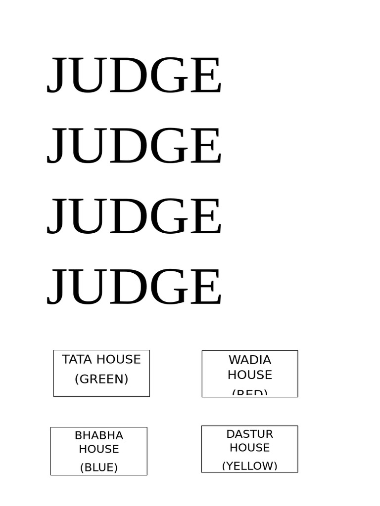 Judge | PDF
