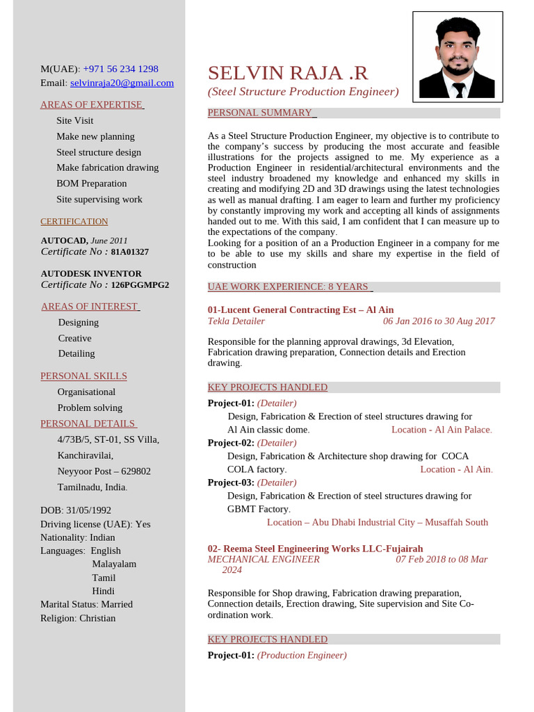 Steel Structure Fabrication Engg - Selvin 2025 | PDF