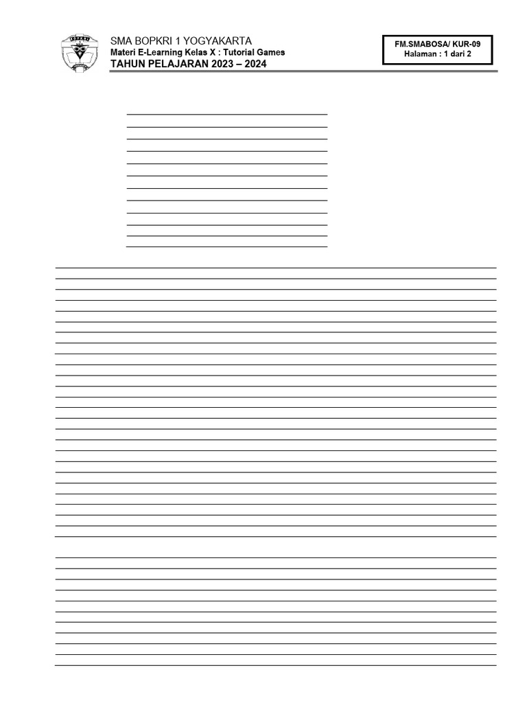 23-24 X - LKPD Materi E-Learning Pramuka Dan Kependudukan Tutorial ...