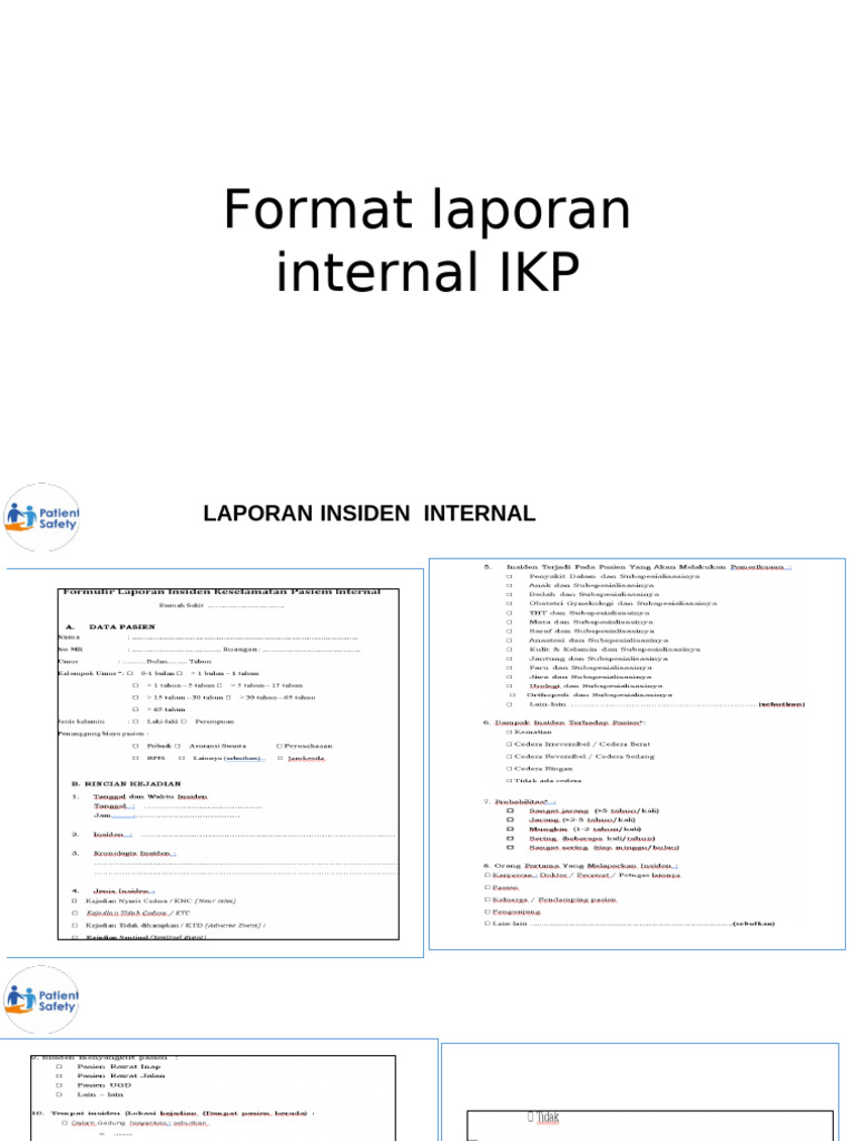 STANDAR 2.1 EP 3 Format Internal IKP | PDF