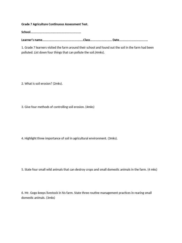 Grade 7 Agricul-WPS Office | PDF