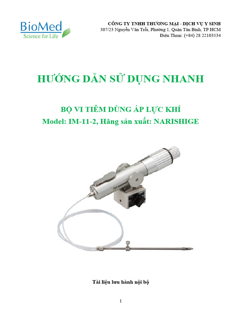 6b.HDSDnhanh NARISHIGE IM 11 2 | PDF