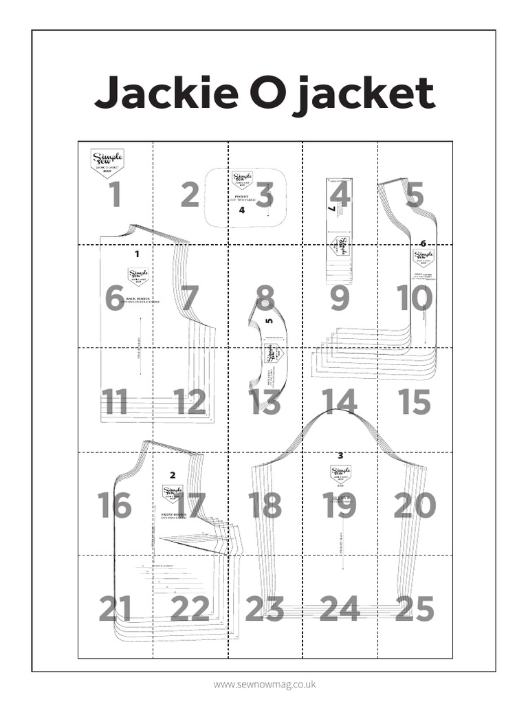 Sew Now 27 P54 JACKET Simple Sew Jackie Jacket Pattern | PDF | Clothing ...