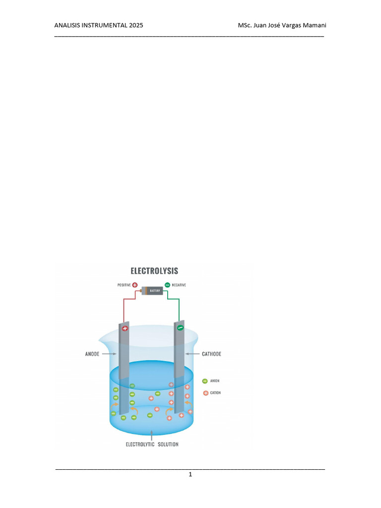 Analisis Instrumental 2025 Practica 7 | PDF | Electrodo | Redox