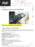 EWM CLASS 41 - RF Framework - Configuration | PDF | Computing | Software