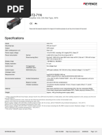 GT2-71P Datasheet | PDF | Power Supply | Amplifier