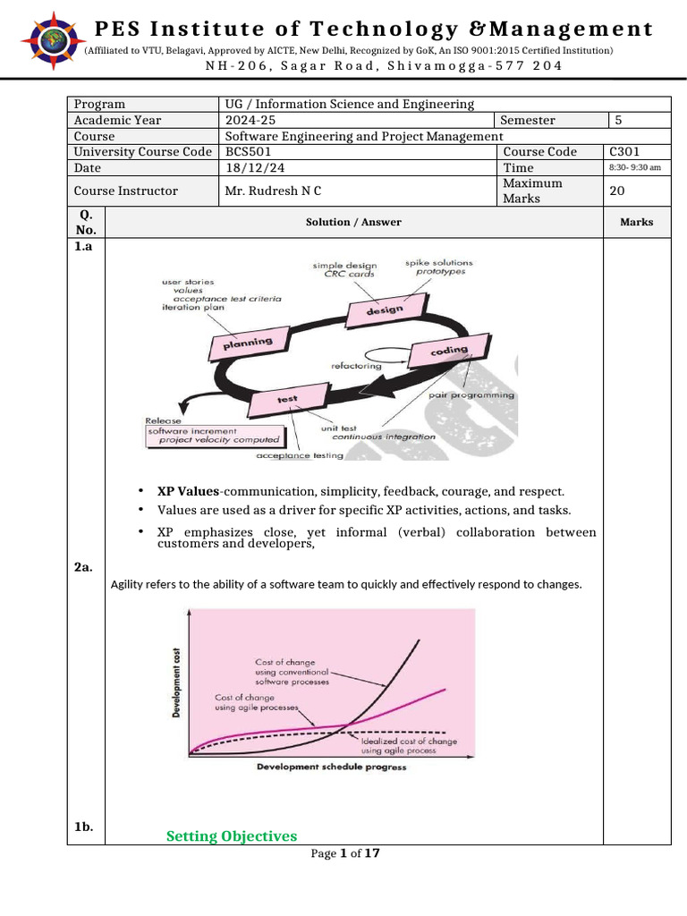 Software Engineering Course Overview | PDF | Vertex (Graph Theory ...