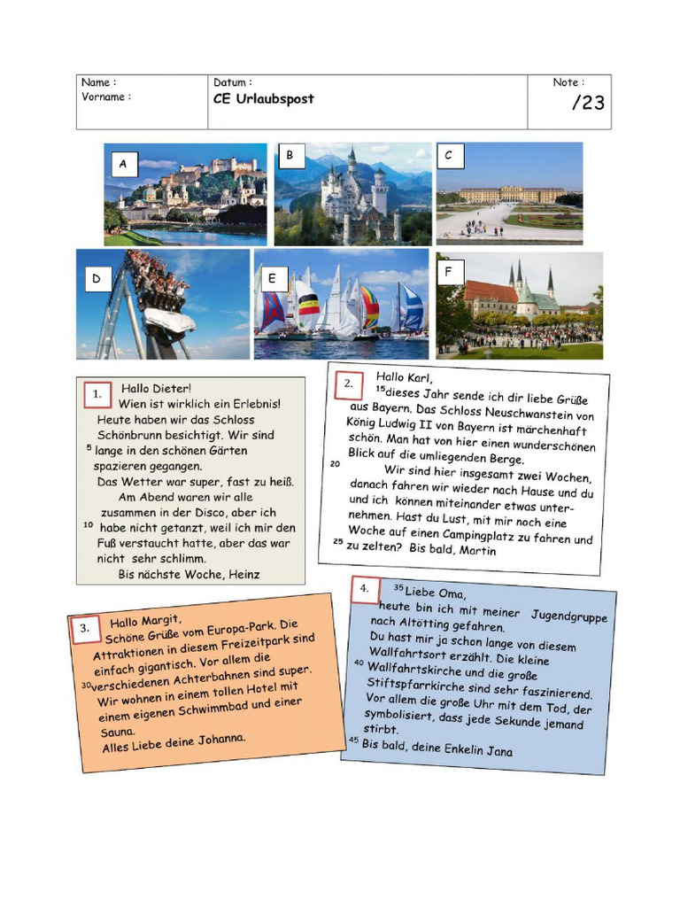 Worksheet 316096 | PDF