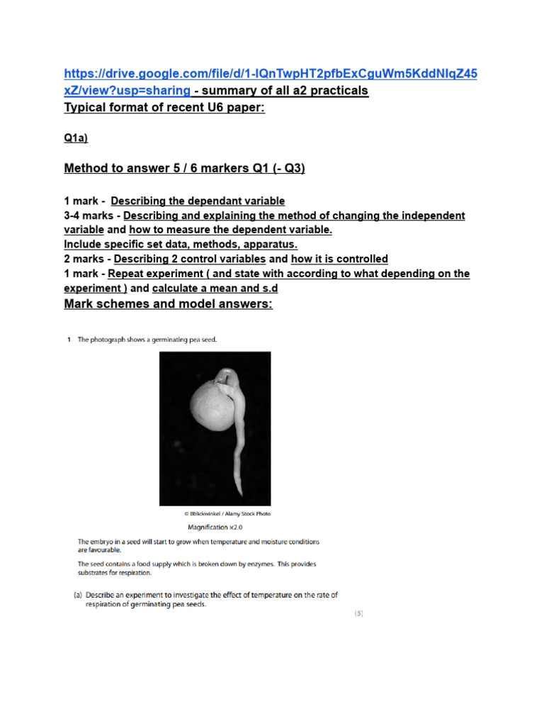 U6 Key Tips On Answering Different Types of Qs and Key Notes For Core ...