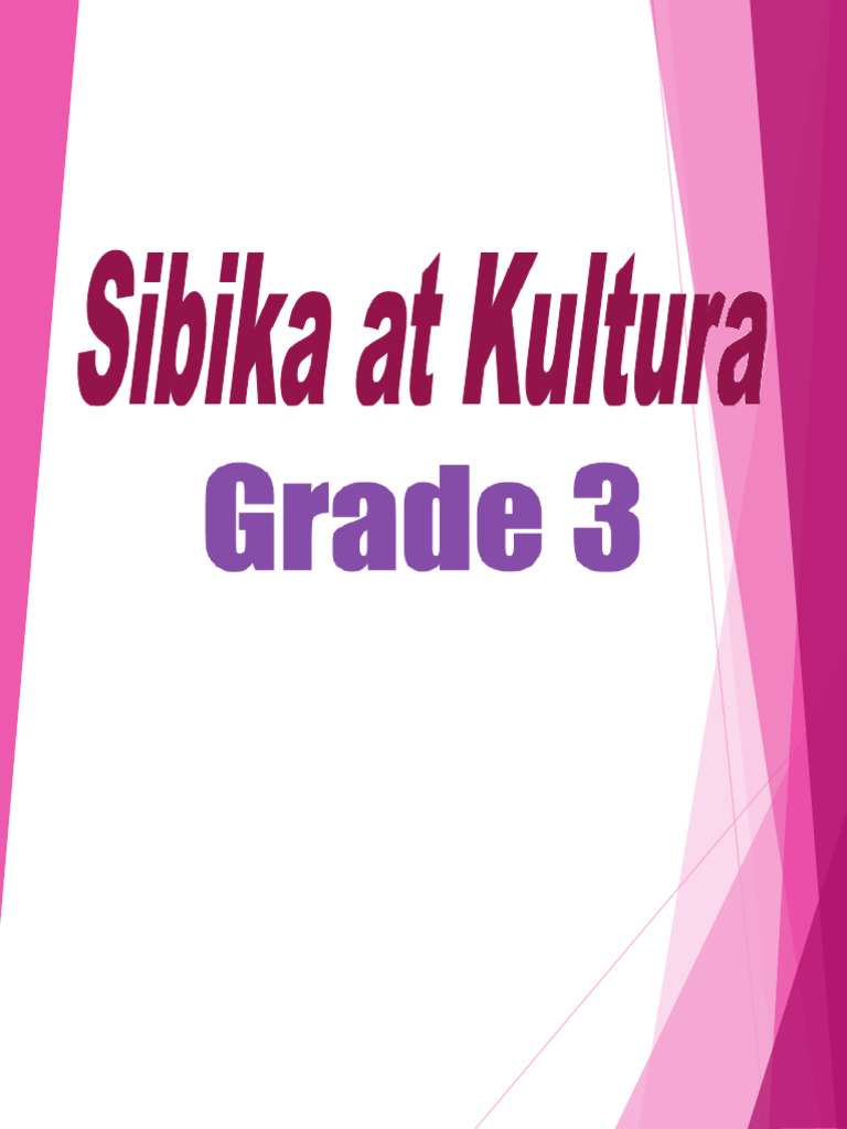Sibika at Kultura Book For 3RD Graders Lalala | PDF