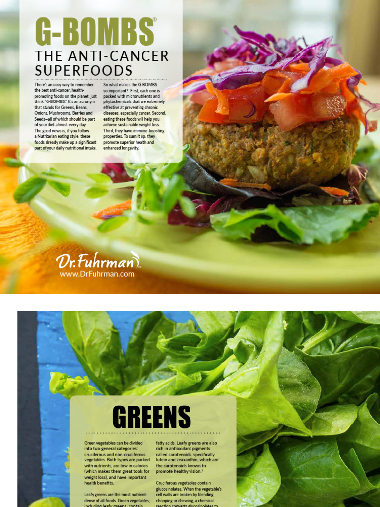 G-BOMBS: Anti-Cancer Superfoods Guide | PDF | Berry | Garlic