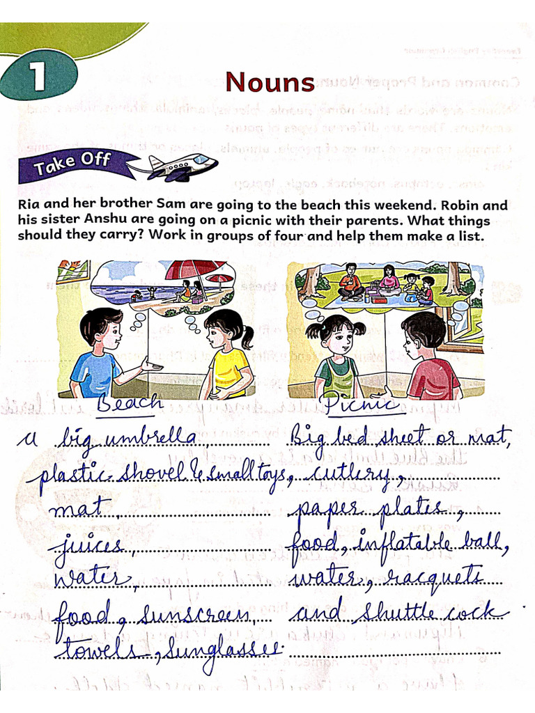 L.1 Grammar Class 4 | PDF