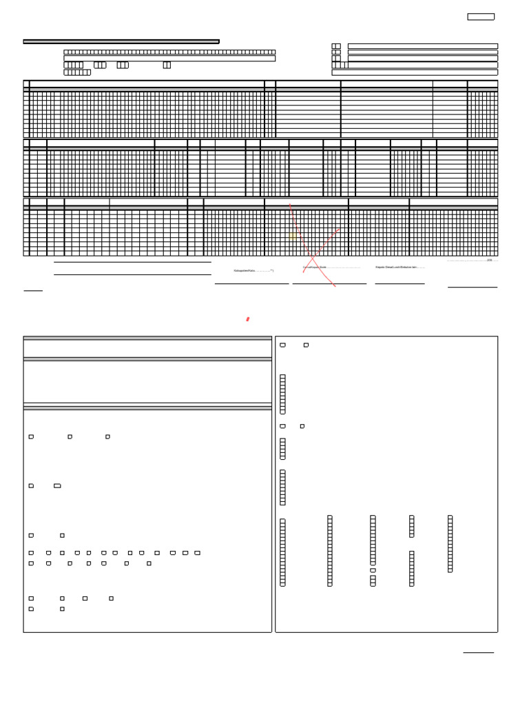 Template Formulir F101 (Halaman 1) . | PDF